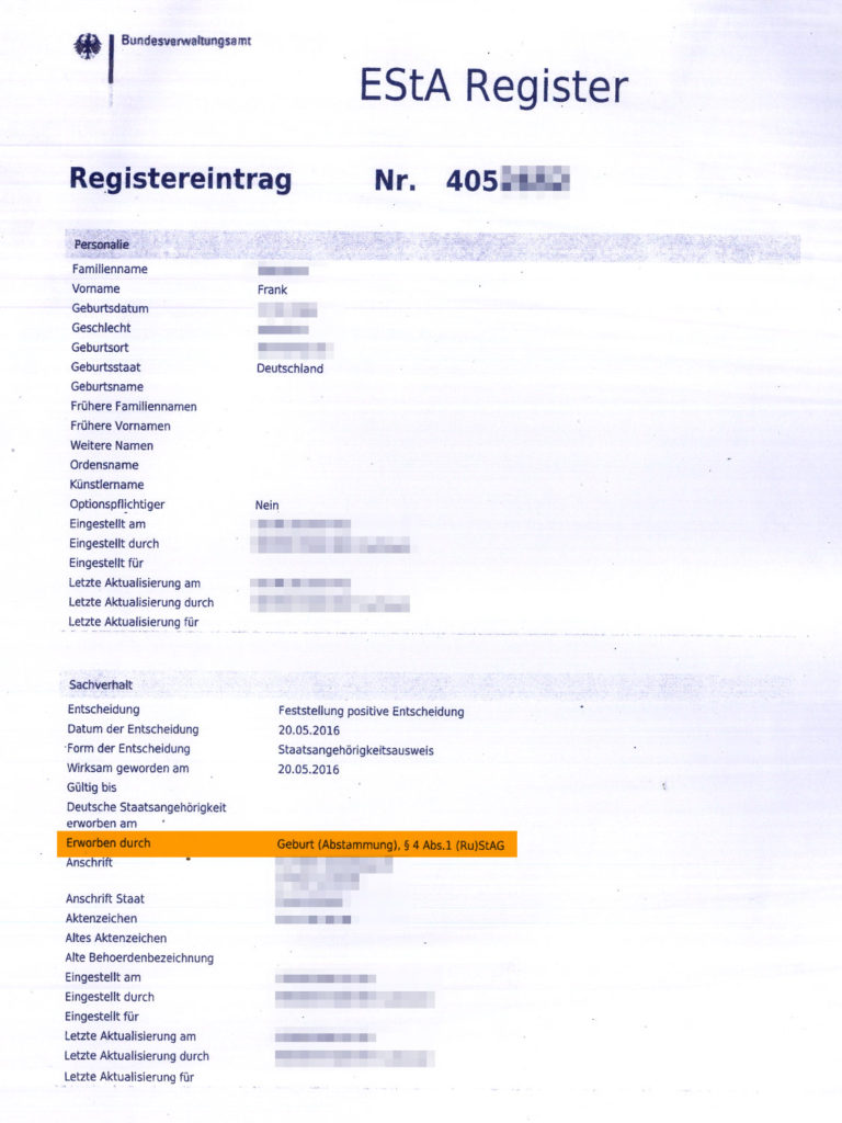 "Gelber Schein" ja oder nein? - Bismarcks Erben.